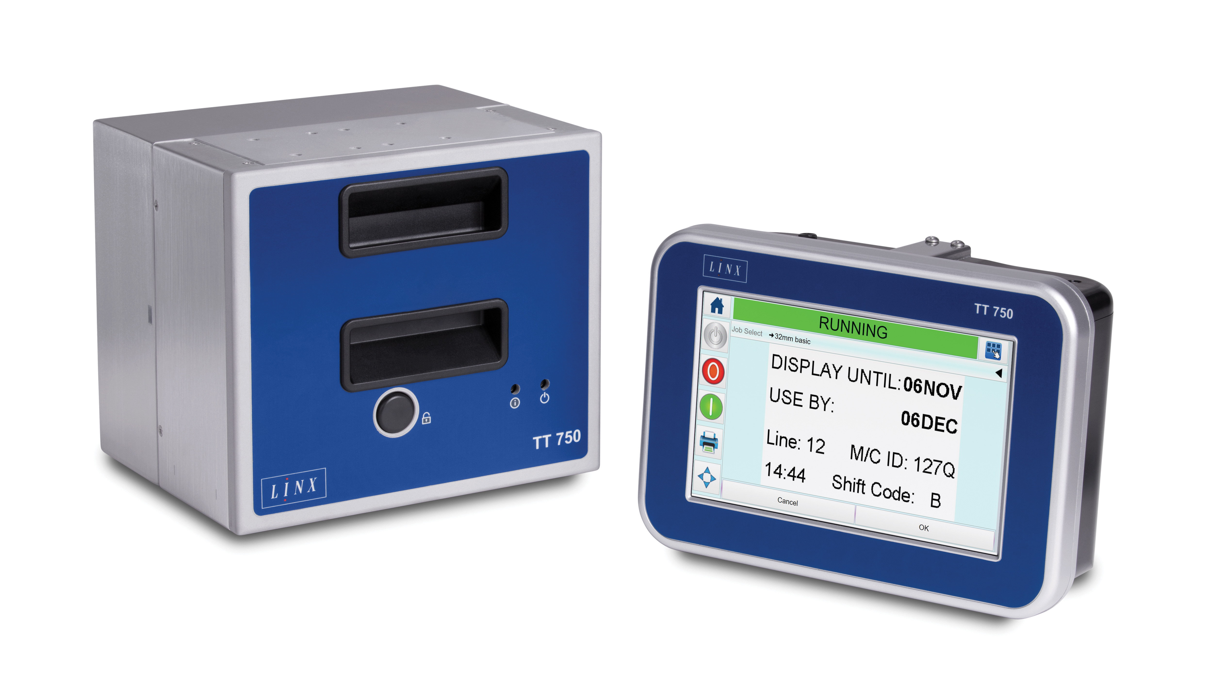 Printer & Touchscreen Angled | CLM